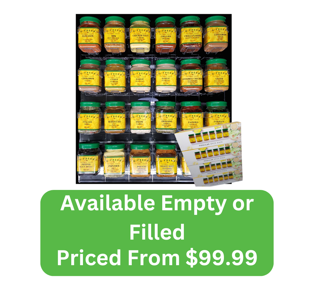 Modular Spice Rack 4 Pack – G-Fresh