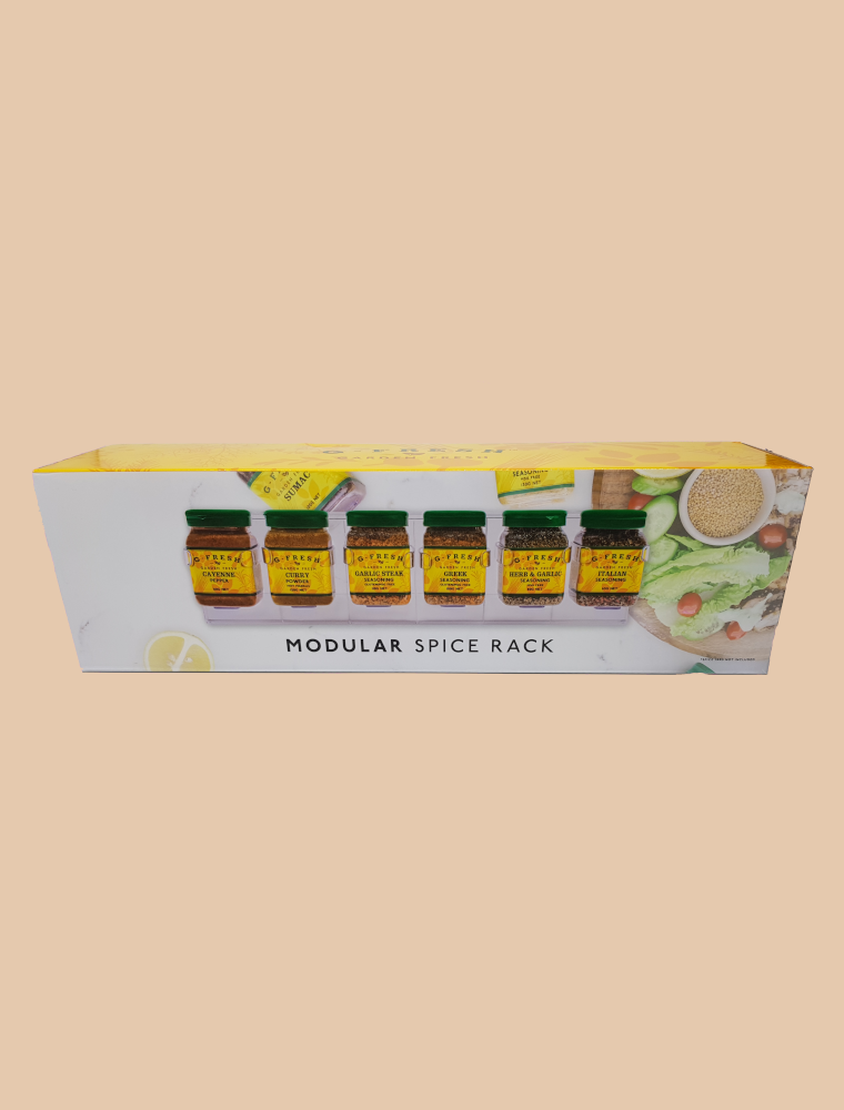 Modular Spice Rack Single and Multi Pack – G-Fresh