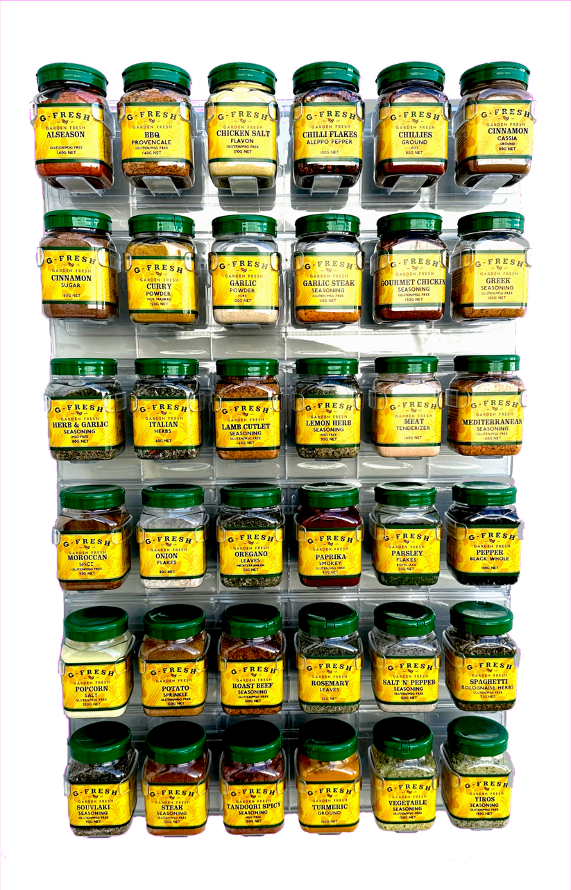 Modular Spice Rack 6 Pack – G-Fresh